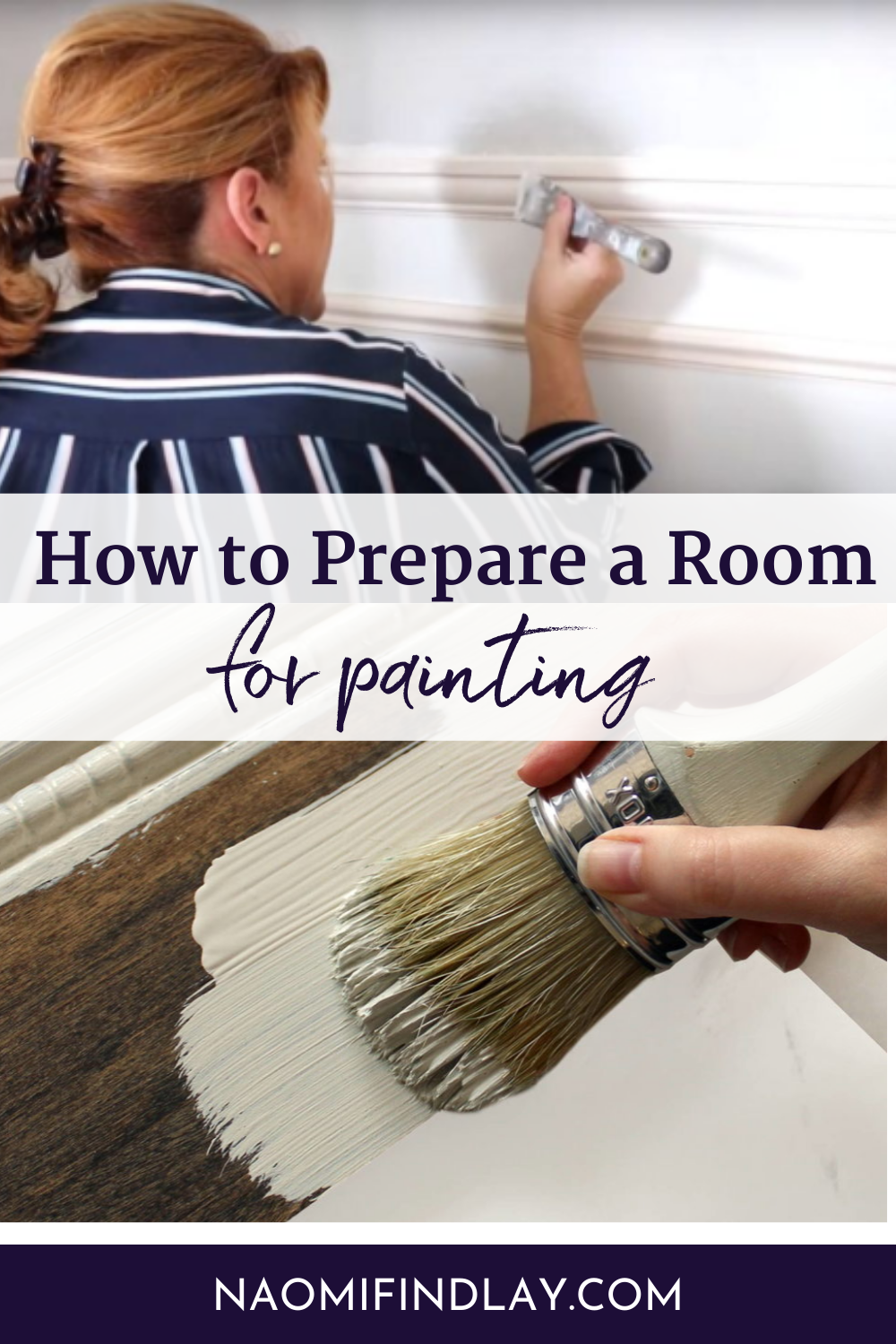 How To Prepare A Room For Painting - Naomi Findlay