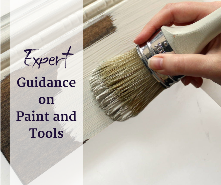 Expert Guidance on Choosing the Right Paint and Tools - Naomi Findlay